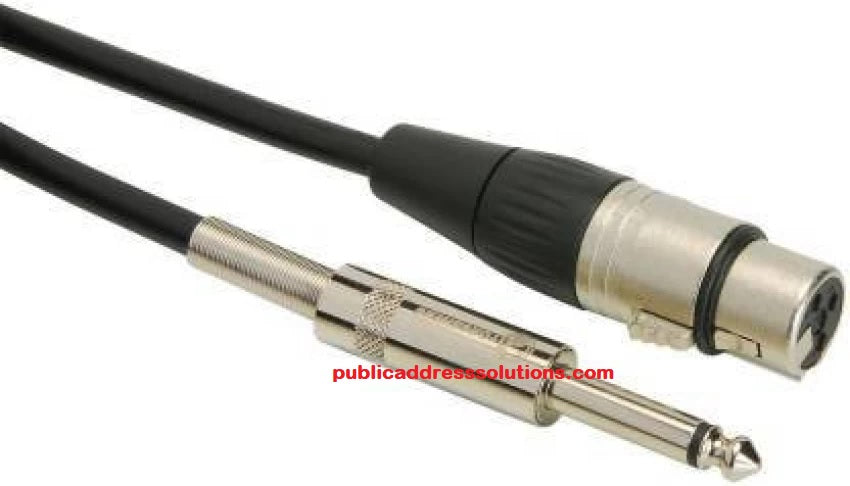 XLR to Phono/mono/P-38 wires with High quality Falcon Microphone cable ...