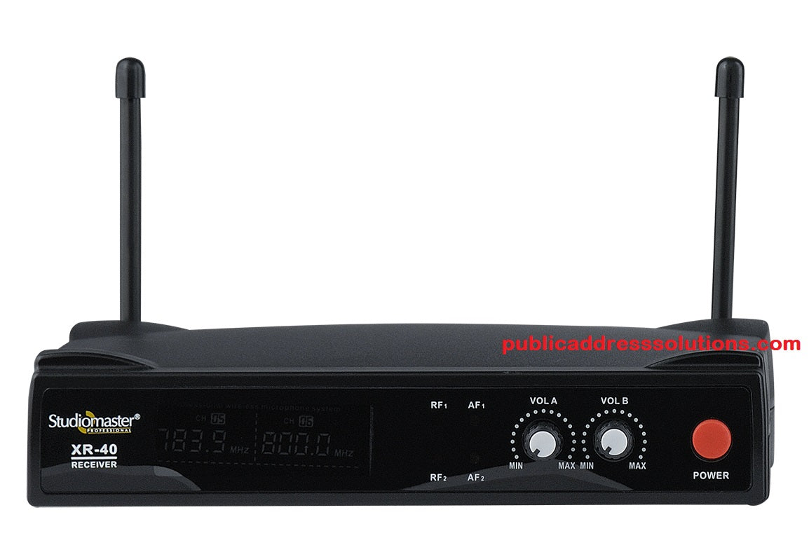 Studiomaster XR 40CC UHF Wireless microphone with 2 Conference Mic ...