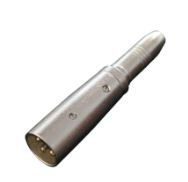 MX 392 XLR 3 PIN MIC CONNECTOR TO MX P-38 MONO SOCKET CONNECTOR ...